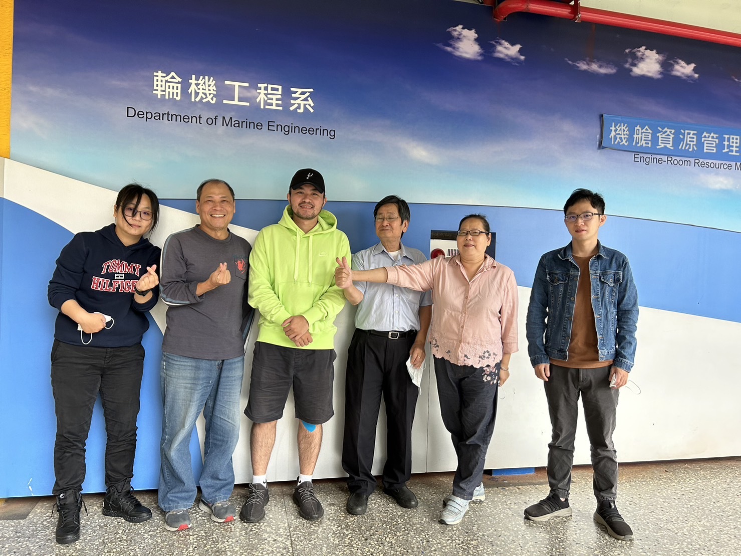 賀本系學生錄取111年公務人員水上警察輪機組 台北海洋科技大學輪機工程系